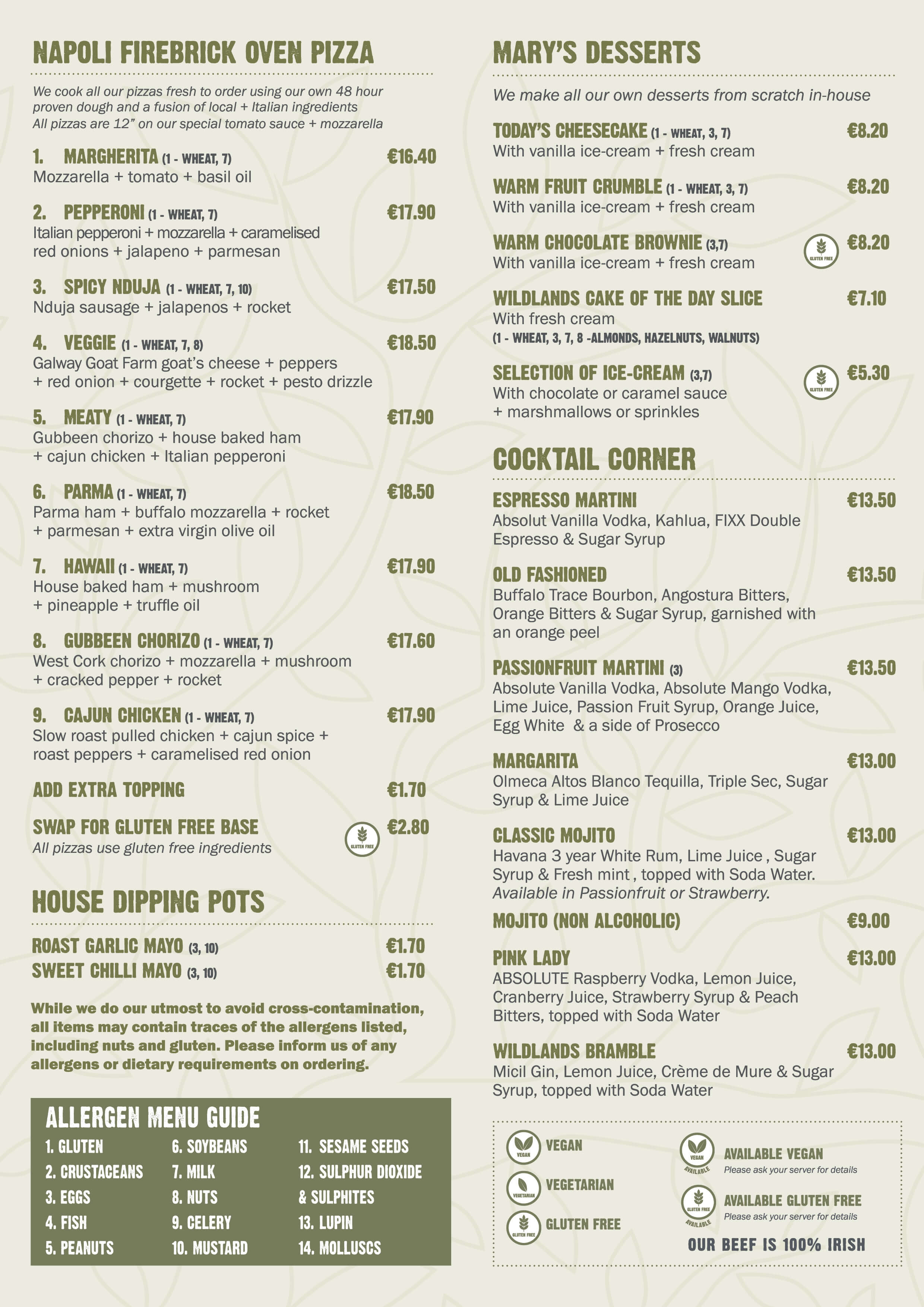 Eat at Wildlands | Wildlands Restaurant